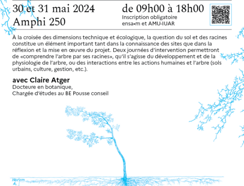 IMVT • Cycle de conférences "Paysages Usagés" • Conversation #4: Le ...